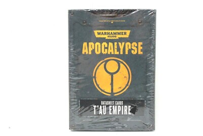 Warhammer Apocalypse Tau Datasheet Cards New | eBay