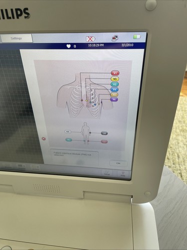 Philips Pagewriter TC70 Cardiograph Machine ECG Printer 15” Touchscreen ...