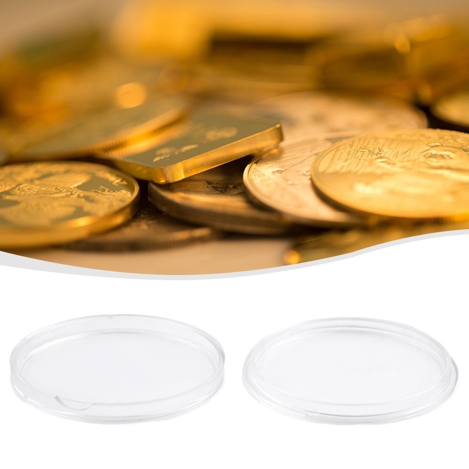 Hot Sale Brand New Coin Boxes Transparent Coins Box Commemorative Coins ...