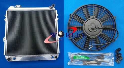 3Core Aluminum Radiator+FAN For TOYOTA PICKUP 4RUNNER 4WD 3.0 V6 3VZE ...