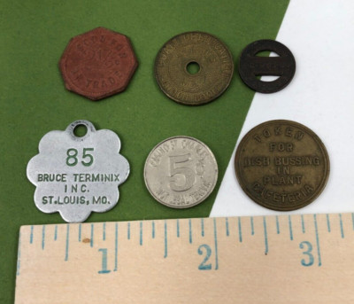 Vintage Missouri Tokens Trade Board of Education Lunch St. Louis ...