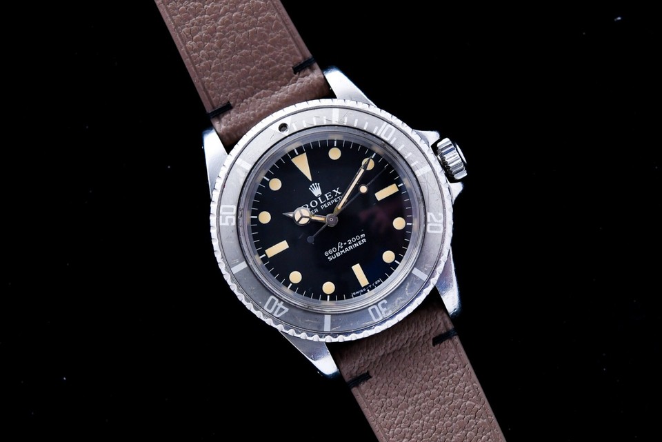 Rolex Submariner 5513 Non Serif Heavy Patina Dial 1975 with Papers | eBay