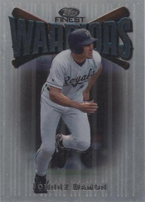 1997 Topps Finest - Uncommon - Silver Johnny Damon #122 Embossed for ...