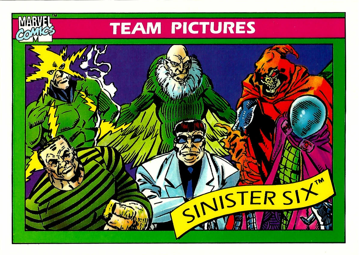 The Sinister Six Marvel