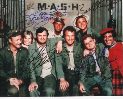 MASH - CAST Autographed Signed 8x10 Reprint Photo #1 !! | eBay