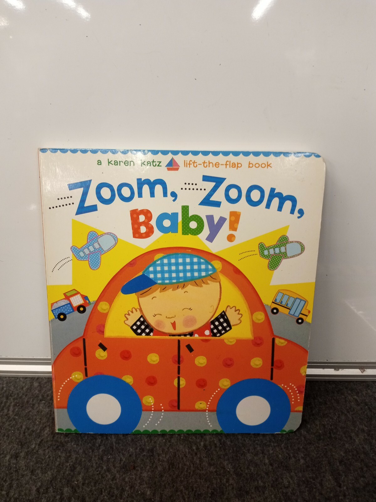 Zoom, Zoom, Baby!: A Karen Katz Lift-the-Flap Book (Karen Katz Lift-The ...