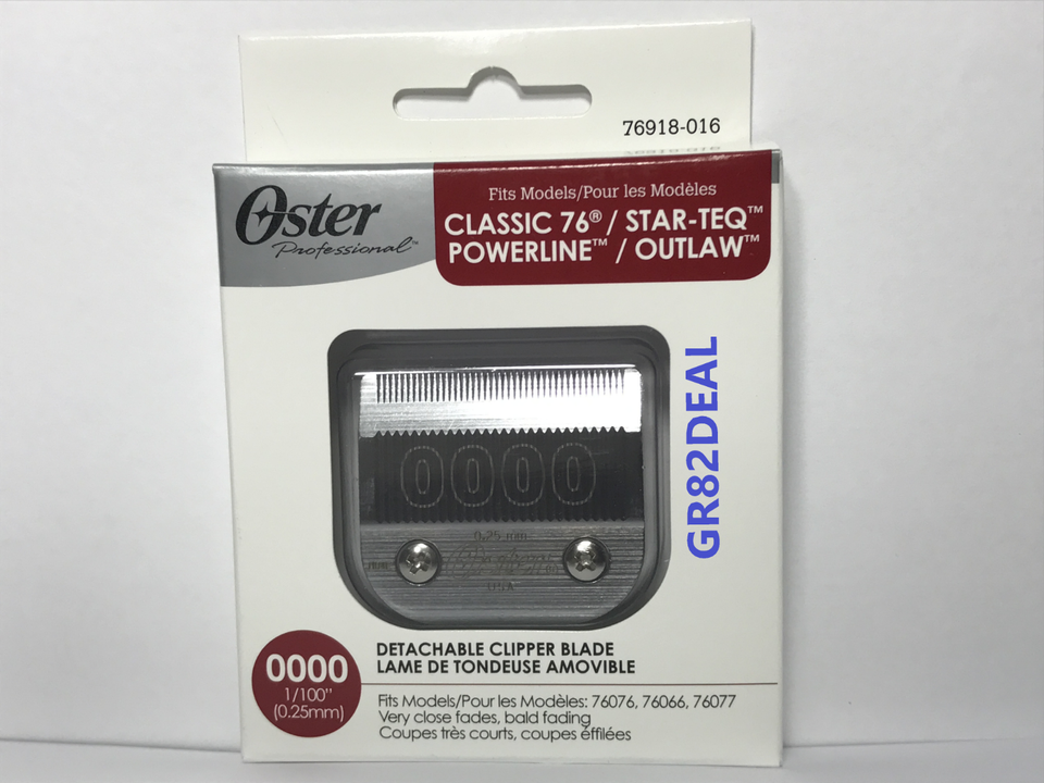 Oster 76 Detachable Clipper Replacement Blades Fits Titan, 76, 10, 1 ...