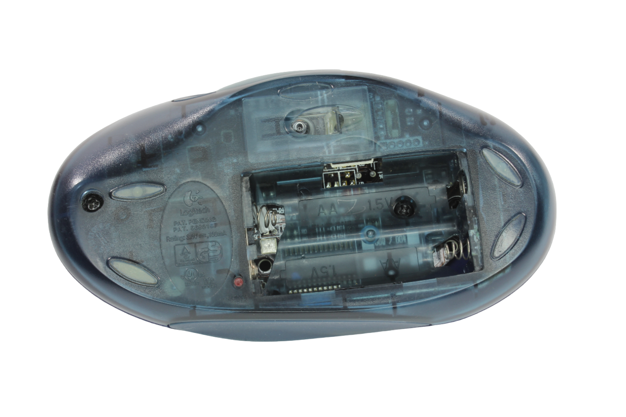 Logitech M-rm63 Cordless Mouseman Optical Wireless Mouse No Receiver ...