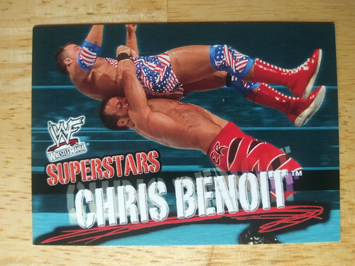 Chris Benoit | 2001 Fleer WWF Wrestlemania #6 WWE | eBay