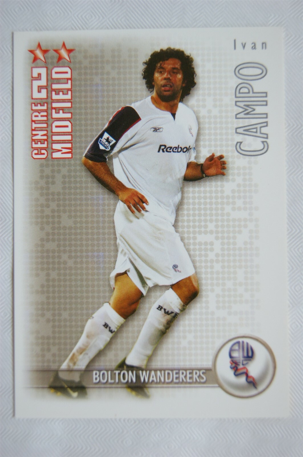 2006-2007 Shoot Out card - Ivan Campo, Bolton Wanderers | eBay