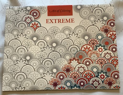 Art Of Coloring Extreme Coloring Book (Missing 3 Pages) | eBay