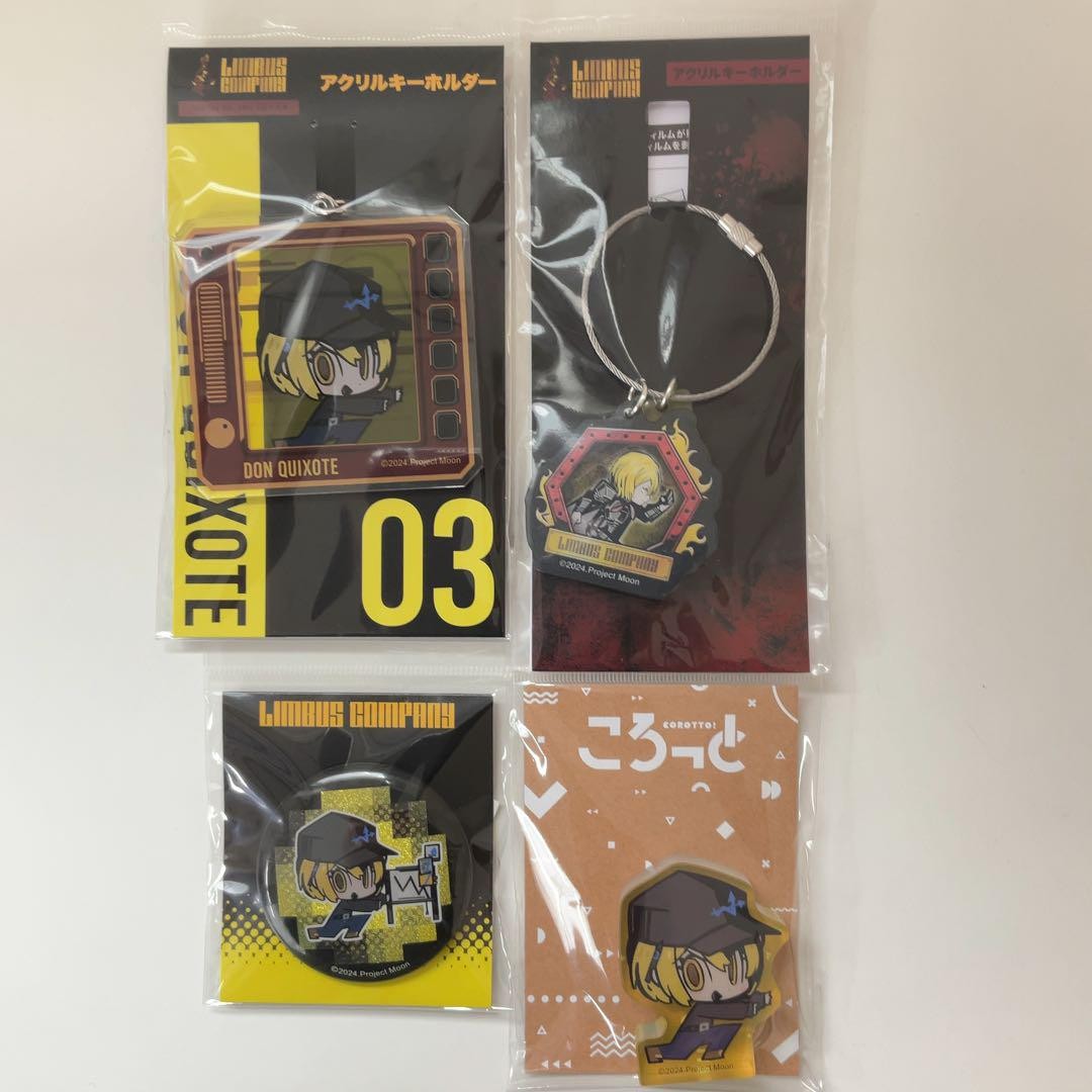 Limbus Company Can Badge Acrylic Keychain Don Quijote | eBay Australia