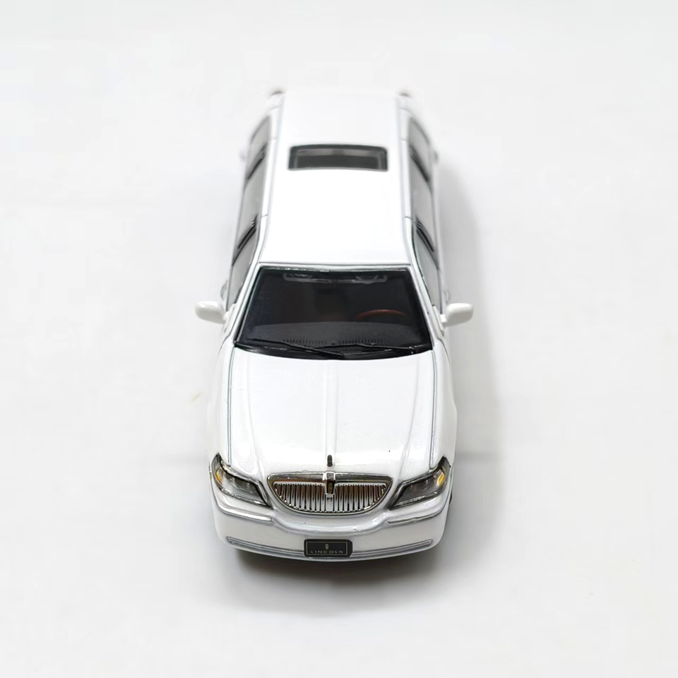 1:64 Lincoln Limousine White Diecast Model Car - Limo | eBay
