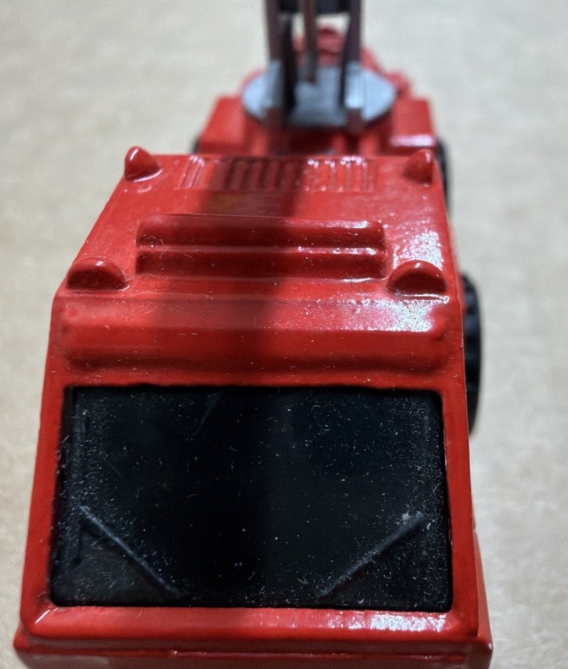 Hot Wheels - Vintage 1988 Flame Stopper Fire Engine Red Die Cast 1:64 ...