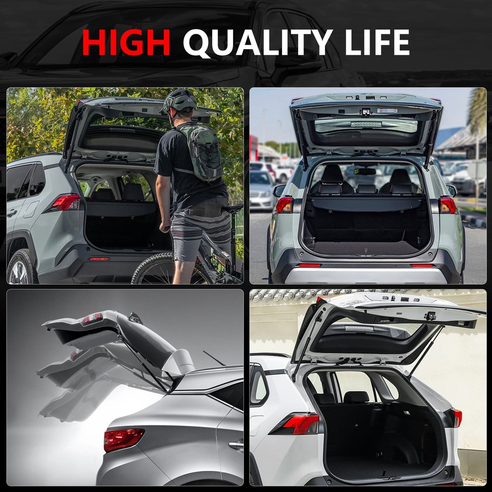 Left&Right Rear Electric Boot Lift Struts Supports For Nissan X-Trail ...