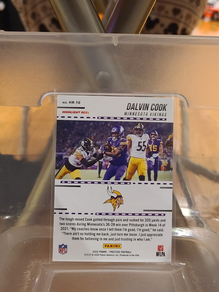 2022 PRESTIGE FOOTBALL DELVIN COOK HIGHLIGHT REEL #HR-10 - MINNESOTA ...