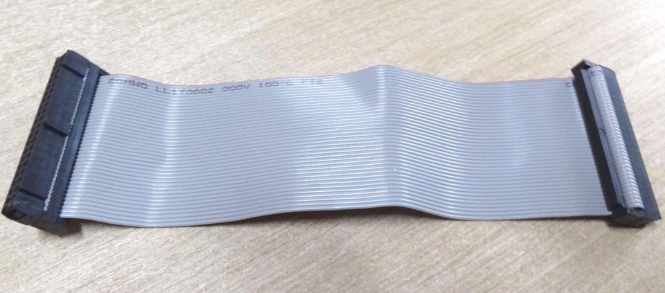 Female 40 Pin To Female 40 Pin IDE flat ribbon cable Cable 18cm Short ...