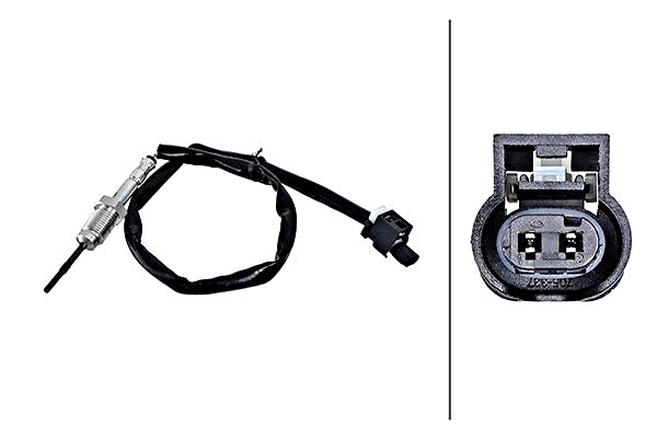 HELLA Exhaust Gas Temperature Sensor For BMW E88 X1 E84 X3 04-17 ...