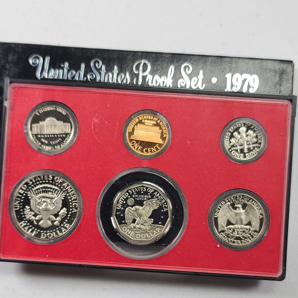☆1 Set from Lot☆ 1979 US Mint Proof 6 Coin Set with Box | eBay