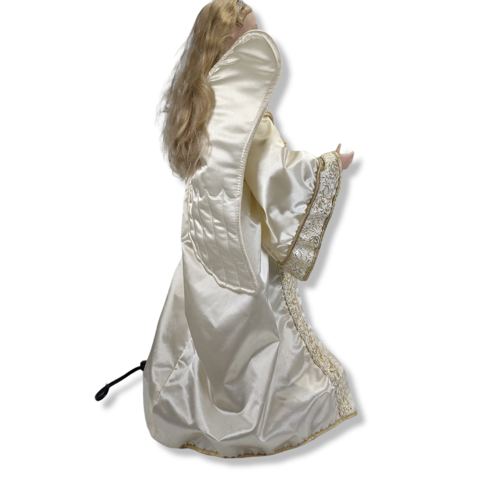 Vintage 90s Angel Animated Illuminated Motion Figure 24" Holiday ...