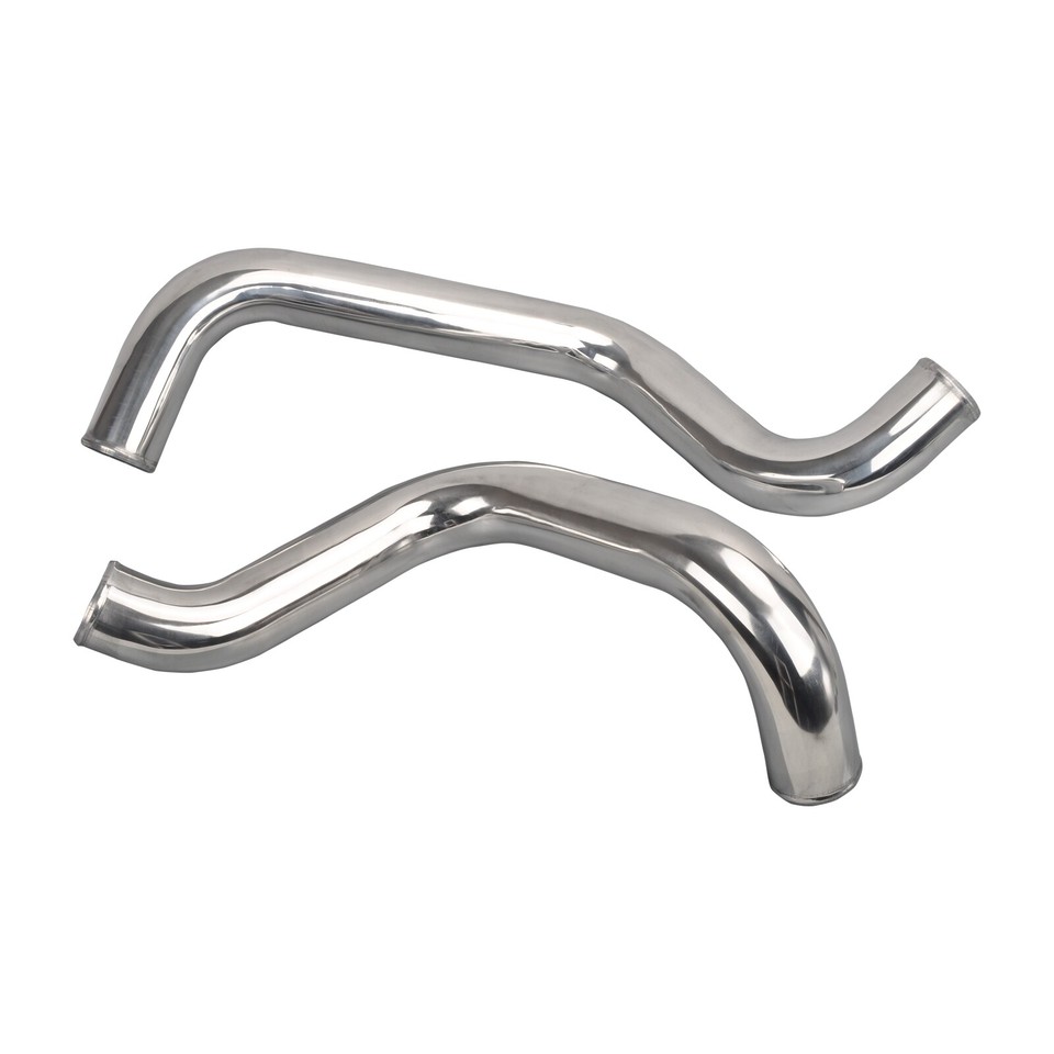 3" Polished Intercooler Pipe & Boot Kit For 02-04 GM GMC 6.6L LB7 ...