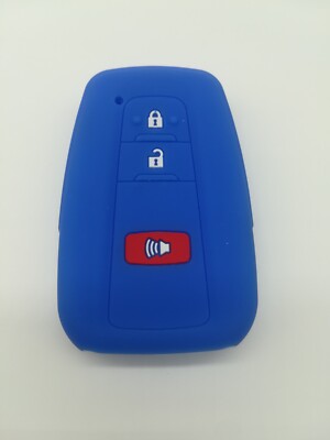 Blue key Cover remote Keyless for 2016-2018 TOYOTA PRIUS HYQ14FBC 1551A ...