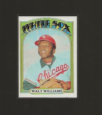 1972 TOPPS WALT WILLIAMS #15 EX+ HIGHER GRADE | eBay