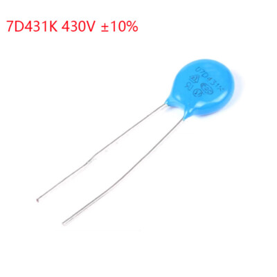 20PCS 7D431K 7D-431K Metal Oxide Varistor 7D431K 430V Tolerance ±10% ...