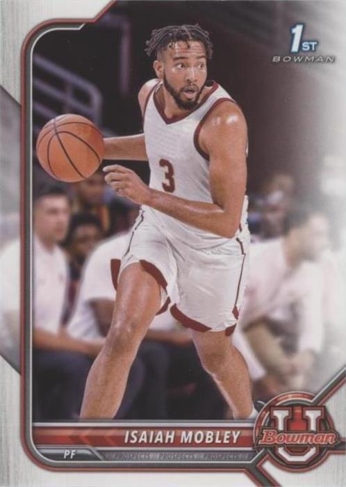 2021-22 Bowman University - Isaiah Mobley #67 for sale | eBay
