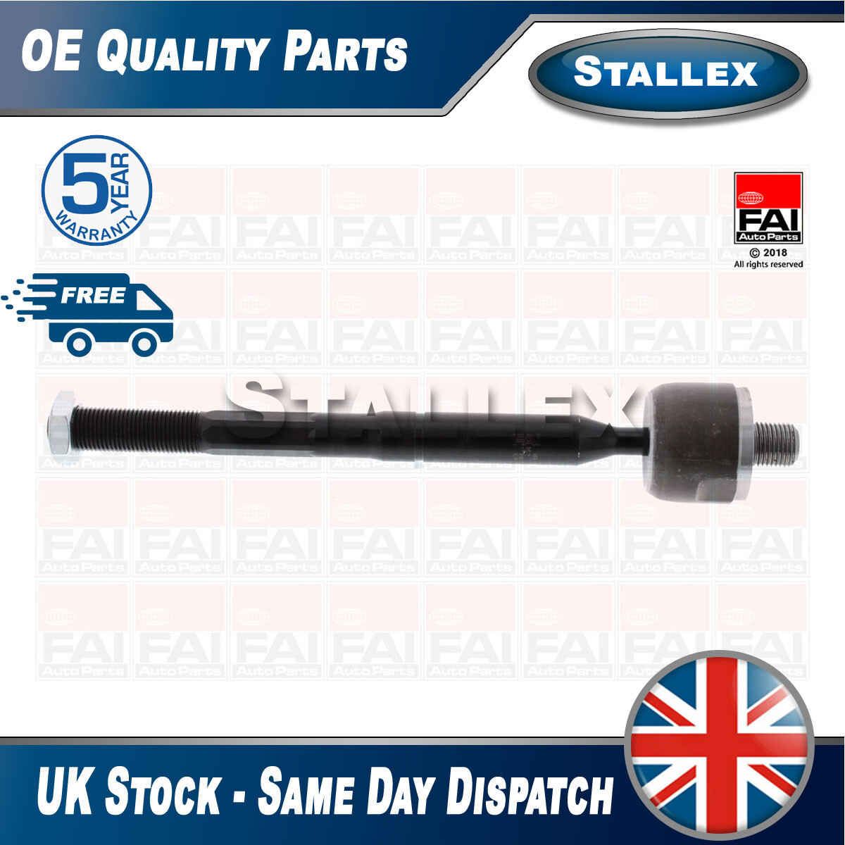 Fits Kia Sorento 2015- Tie Rod End Front Stallex 57724C5600 57724C5000 ...