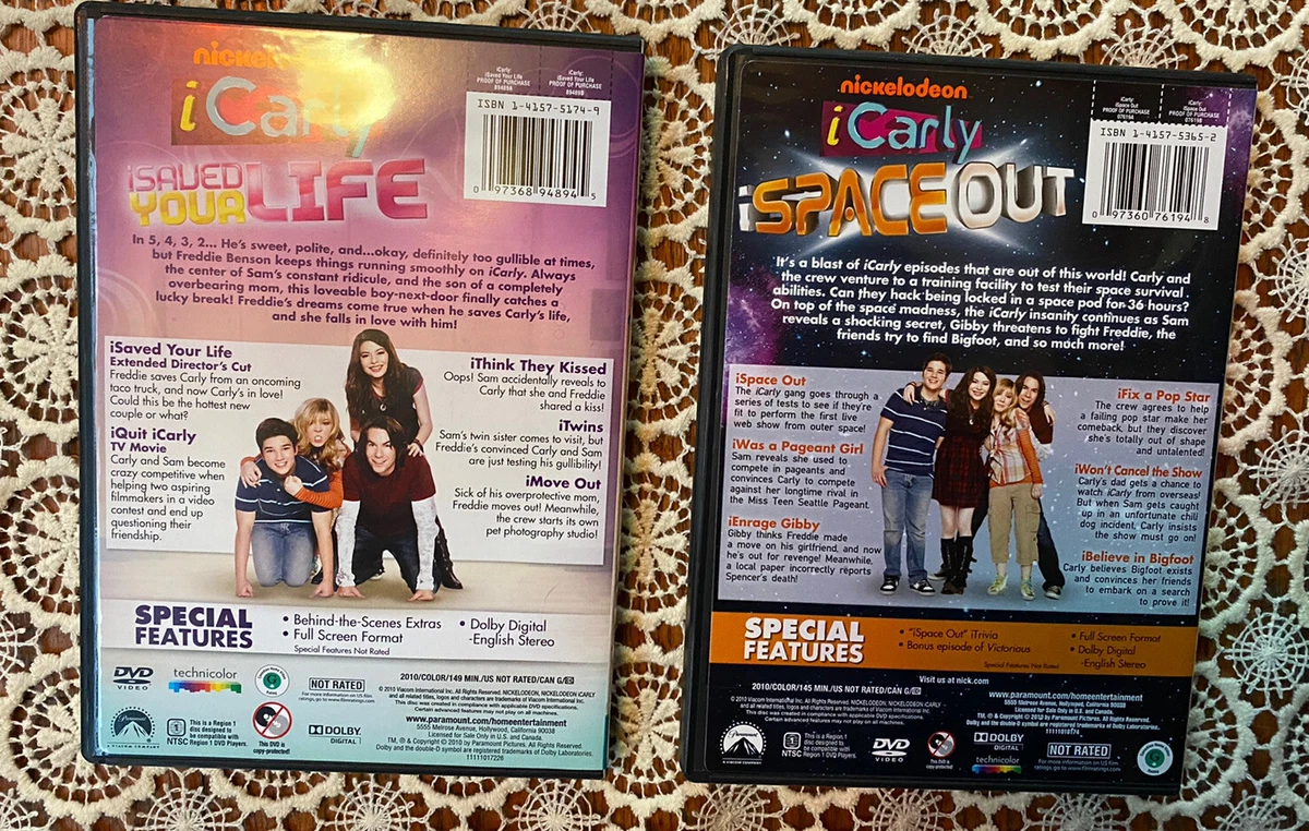 Icarly Isaved Your Life Dvd