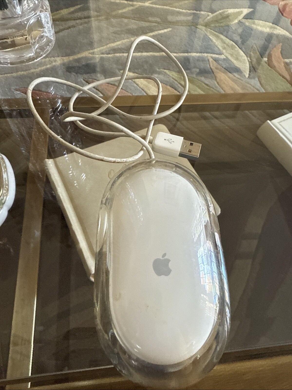 OG Apple Pro Optical Mouse M5769 USB White/Clear Works Original Buy Me ...