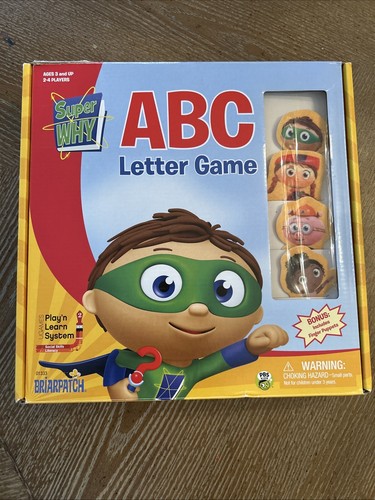 PBS Super Why ABC Letter Game University Games complete | eBay