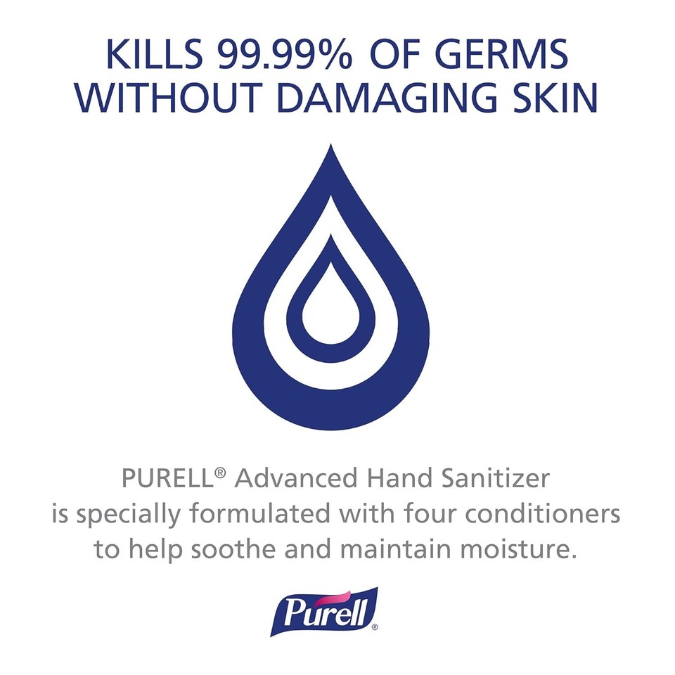PURELL Advanced Clean Scent Hand Sanitizer Refreshing Gel, 1oz - 72 ...