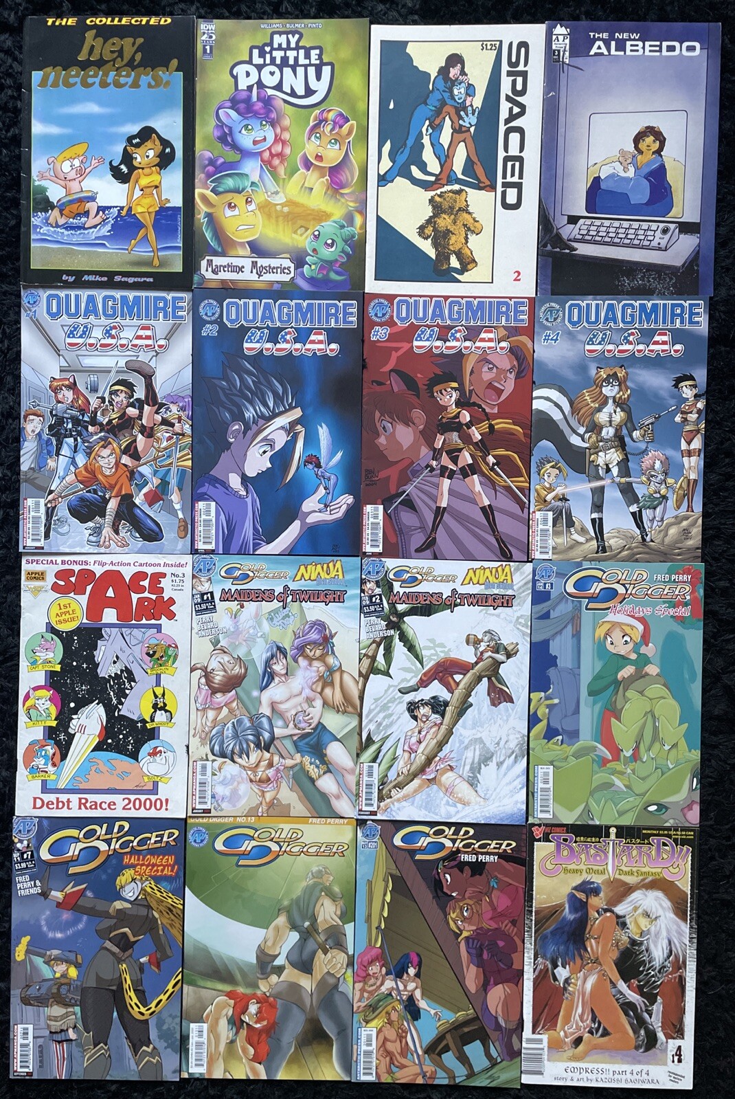 FURRY Anthropomorphic Comics (Lot of 16) Albedo Pony Gold Digger Hey ...