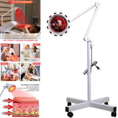 275W Infrared Therapy Heat Lamp Health Body Pain Relief Physiotherapy ...