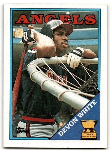 1988 Topps All-Star Cup Devon White California Angels #192 | eBay