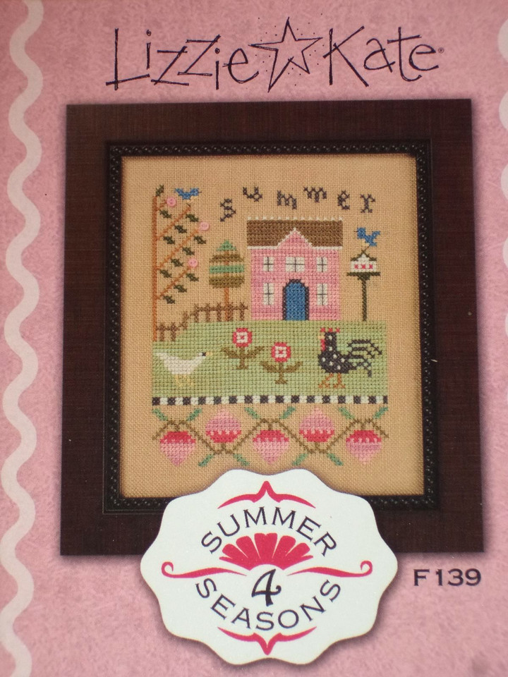 Lizzie Kate COUNTED CROSS STITCH PATTERNS You Choose! MONTHS Holidays ...