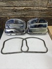 PANHEAD ROCKER COVERS 1952 CHROME STEEL ORIGINAL OEM HARLEY-DAVIDSON ...