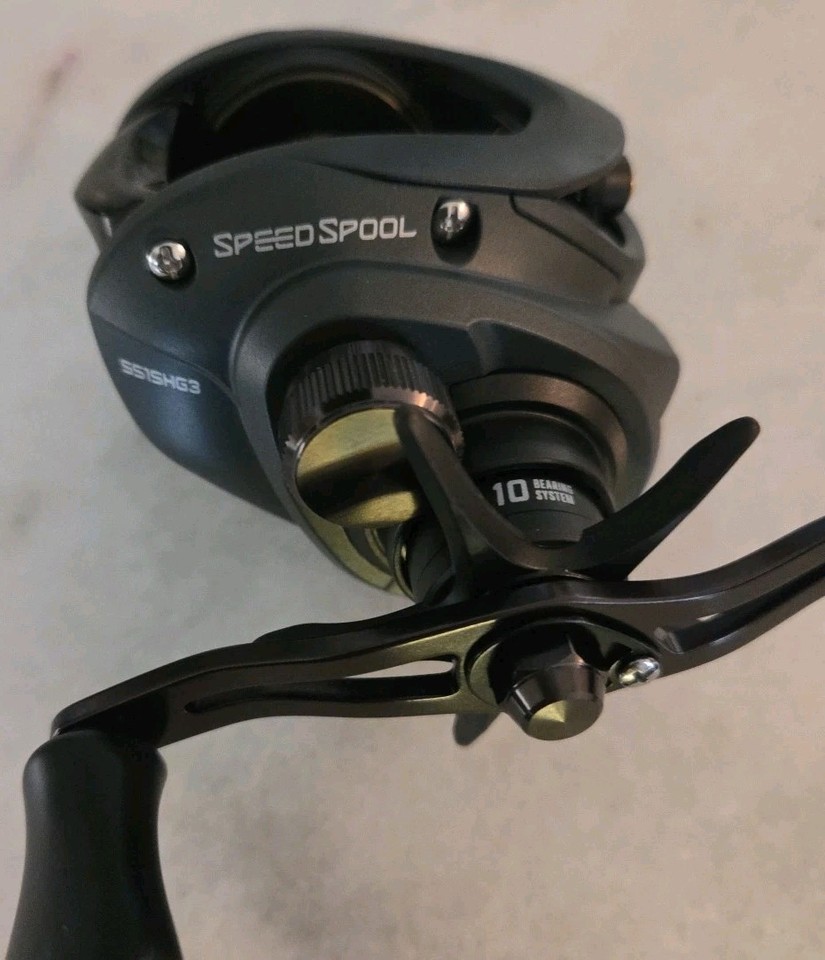 Lew's Speed Spool Gen 3 10BB Bait Cast Reel High Speed 7.5:1 SS1SHG3 ...
