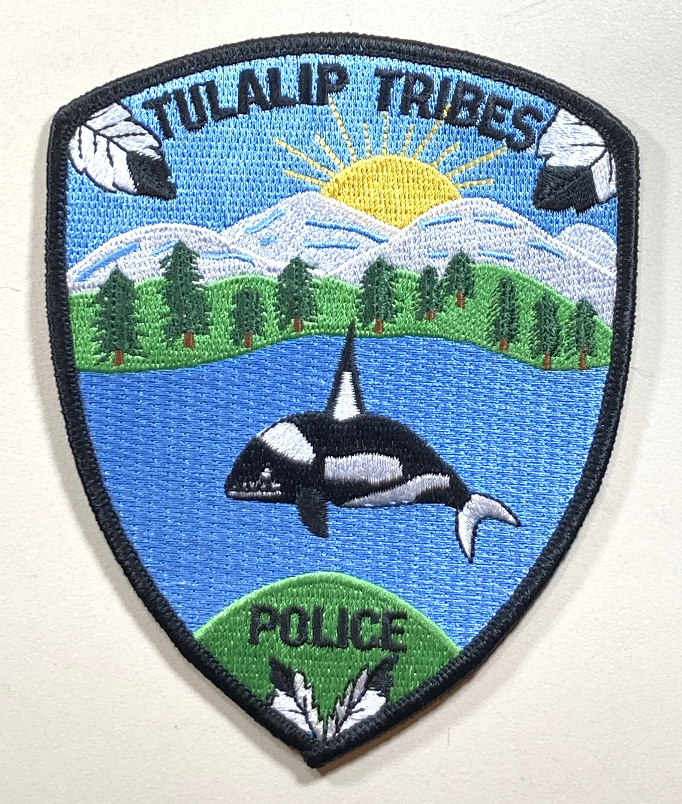 Tulalip Washington Tribal Police Patch - Orca Whale | eBay