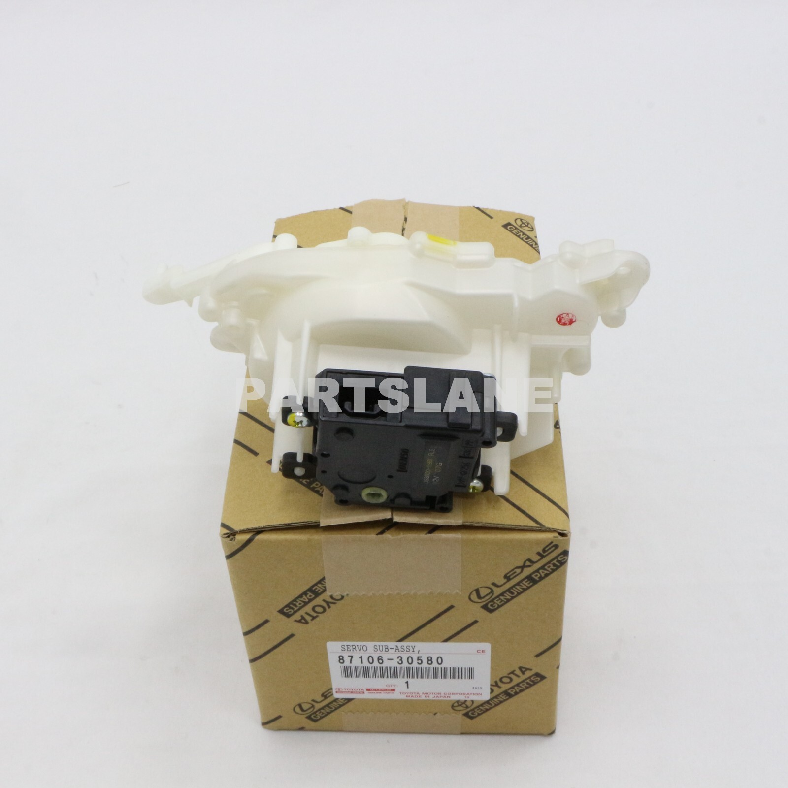 87106-30580 Toyota OEM DAMPER SERVO SUB-ASSY, AIR CONDITIONER RADIATOR ...