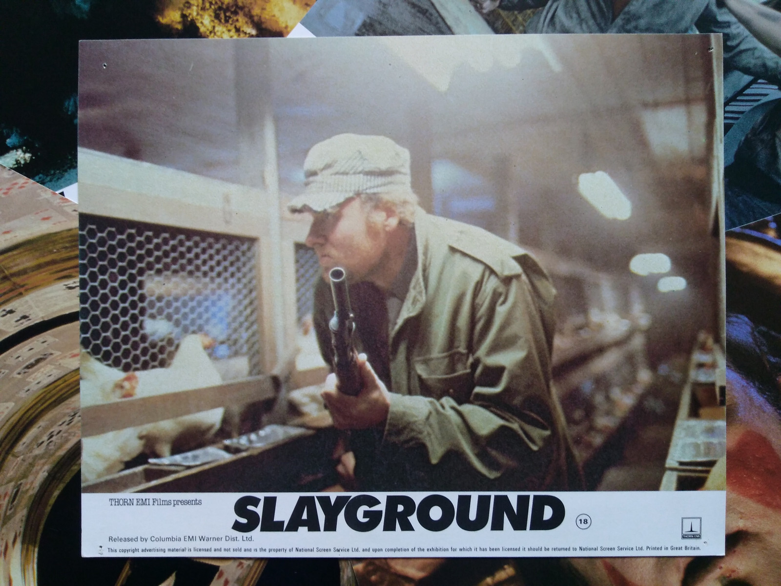 7 x Slayground 1983 ORIGINAL UK LOBBY CARDS (10 by 8 inch) | eBay UK