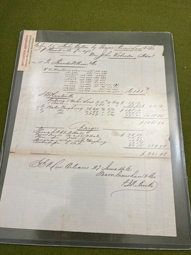 Civil War Mexican war 1847 cotton ephemera | eBay