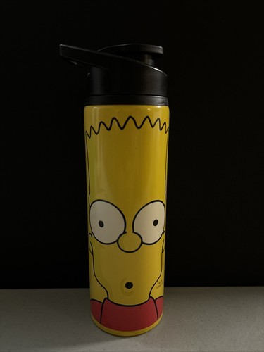 Bart Simpson Stainless Steel Water Bottle 2012 25oz | eBay