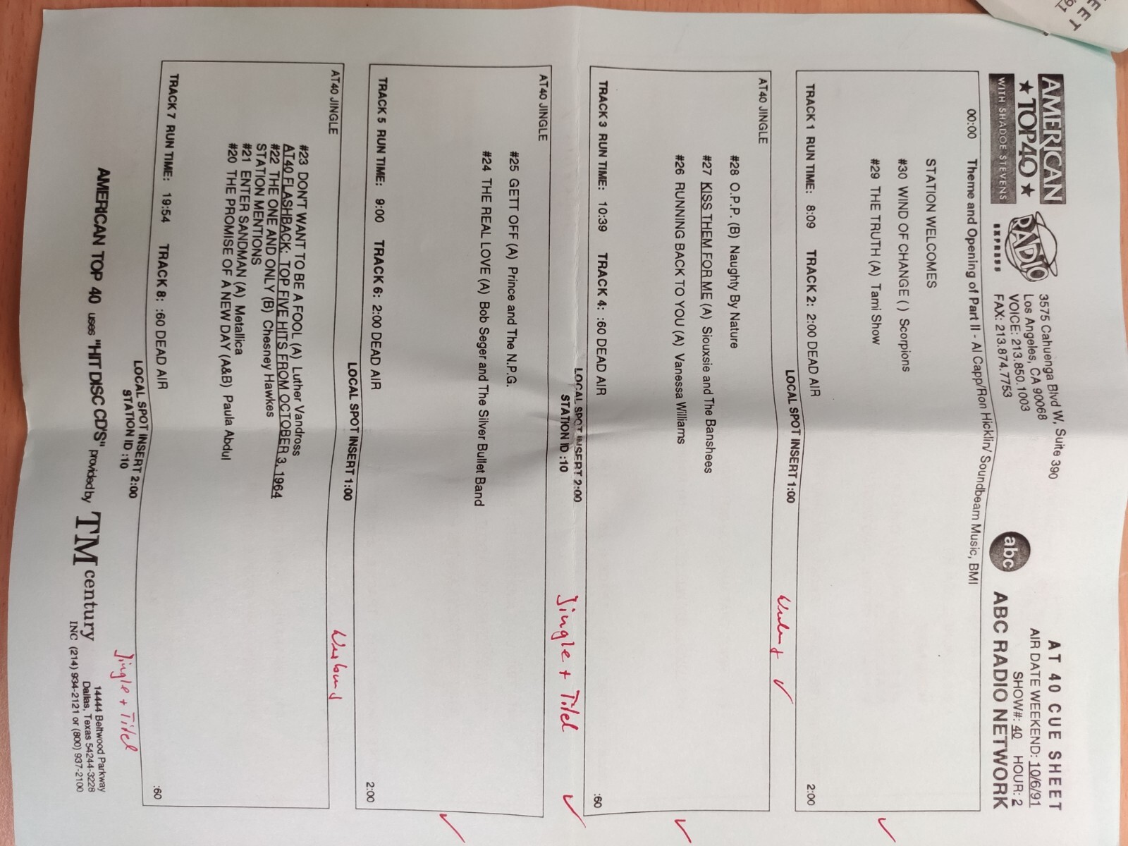 AMERICAN * TOP40 * WITH SHADOE STEVENS 4xPROMO CD Show #40 from 10/05 ...