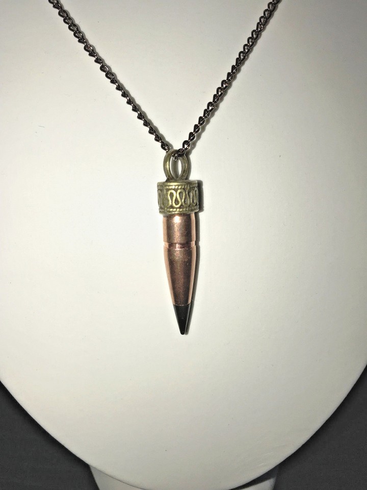 .308 HOGSTOOTH Necklace w/Decorative Cap ~ Veteran Made ~ | eBay