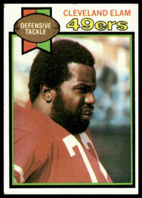 1979 Topps #410 Cleveland Elam San Francisco 49ers | eBay