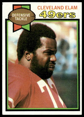 1979 Topps #410 Cleveland Elam San Francisco 49ers | eBay
