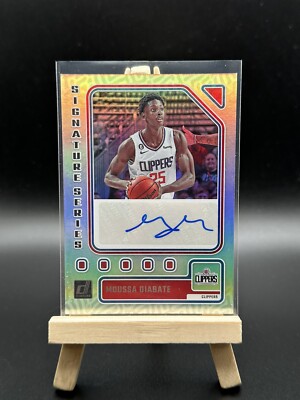 Moussa Diabate 2023-24 Donruss #SS-DIA Signature Series Auto Clippers ...